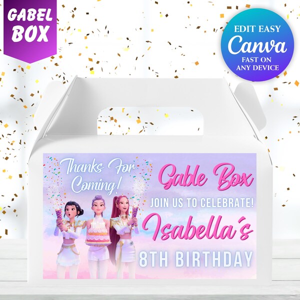 Huntrix Birthday Box - Etsy