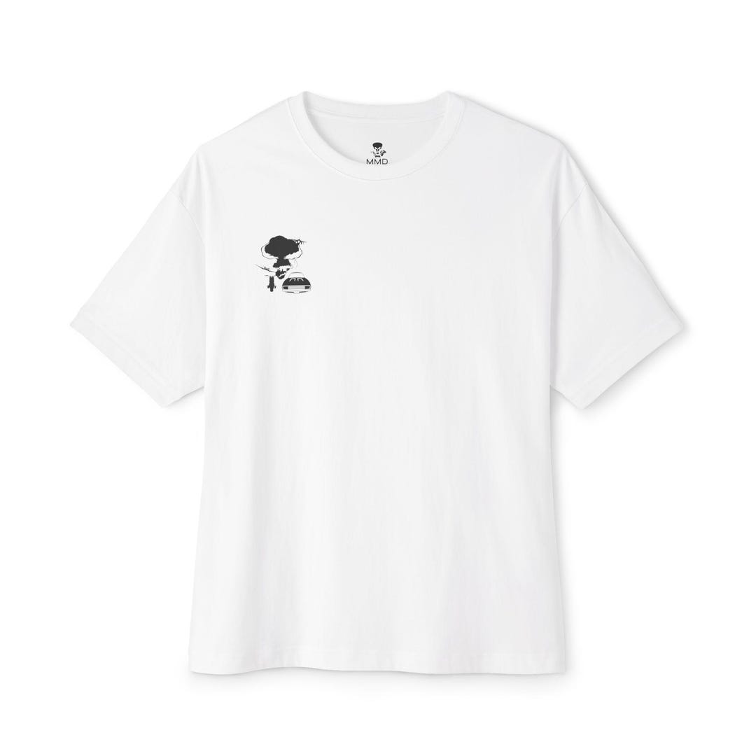 MMD 2 Oversized Fit Gym Shirt, Male Workout T-shirt, Comfortable Loose ...