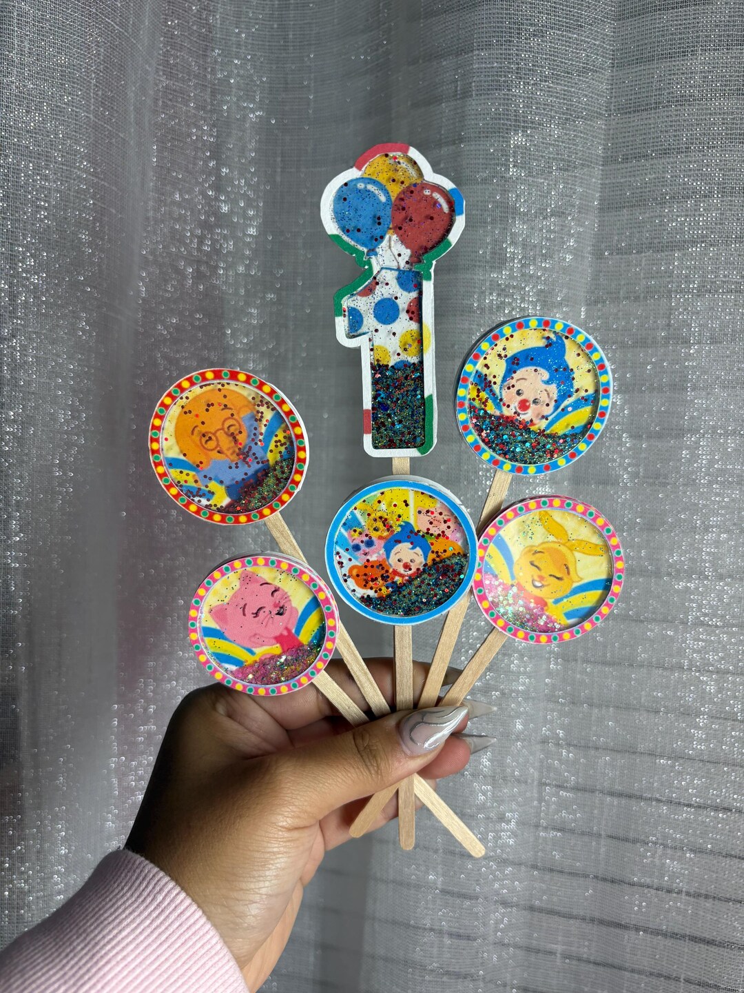 Plim Plim Cupcake Topper Shakers - Etsy