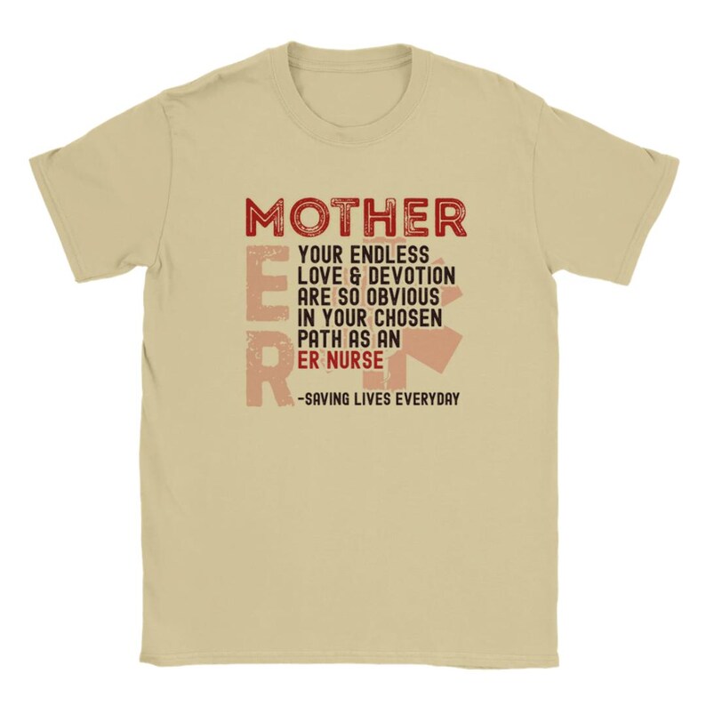 Mother ER Nurse Shirt – Emergency Room Nurse Appreciation Unisex Tee ...
