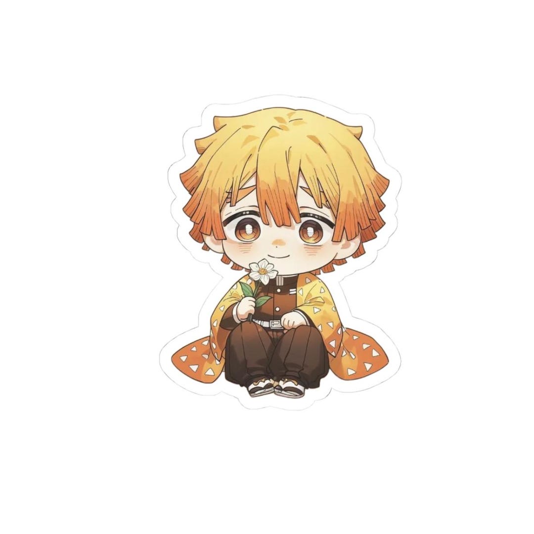 Zenitsu Agatsuma Sticker (3) - Etsy
