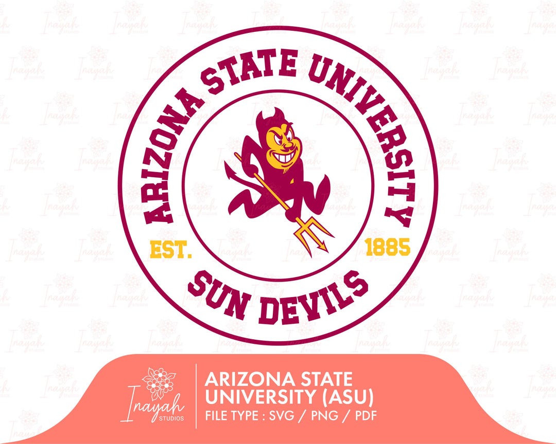 Arizona Sun Devils Svg Shirt Design Arizona State University Png Design ...