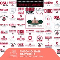 OSU Football Seamless - Etsy