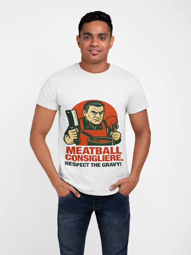 Funny Meatball Consigliere Gabagool Crew Mafia Unisex Tee, T-shirt ...