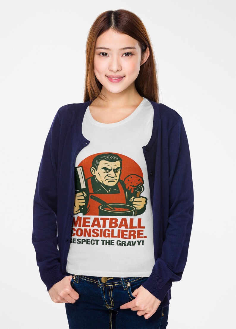 Funny Meatball Consigliere Gabagool Crew Mafia Unisex Tee, T-shirt ...