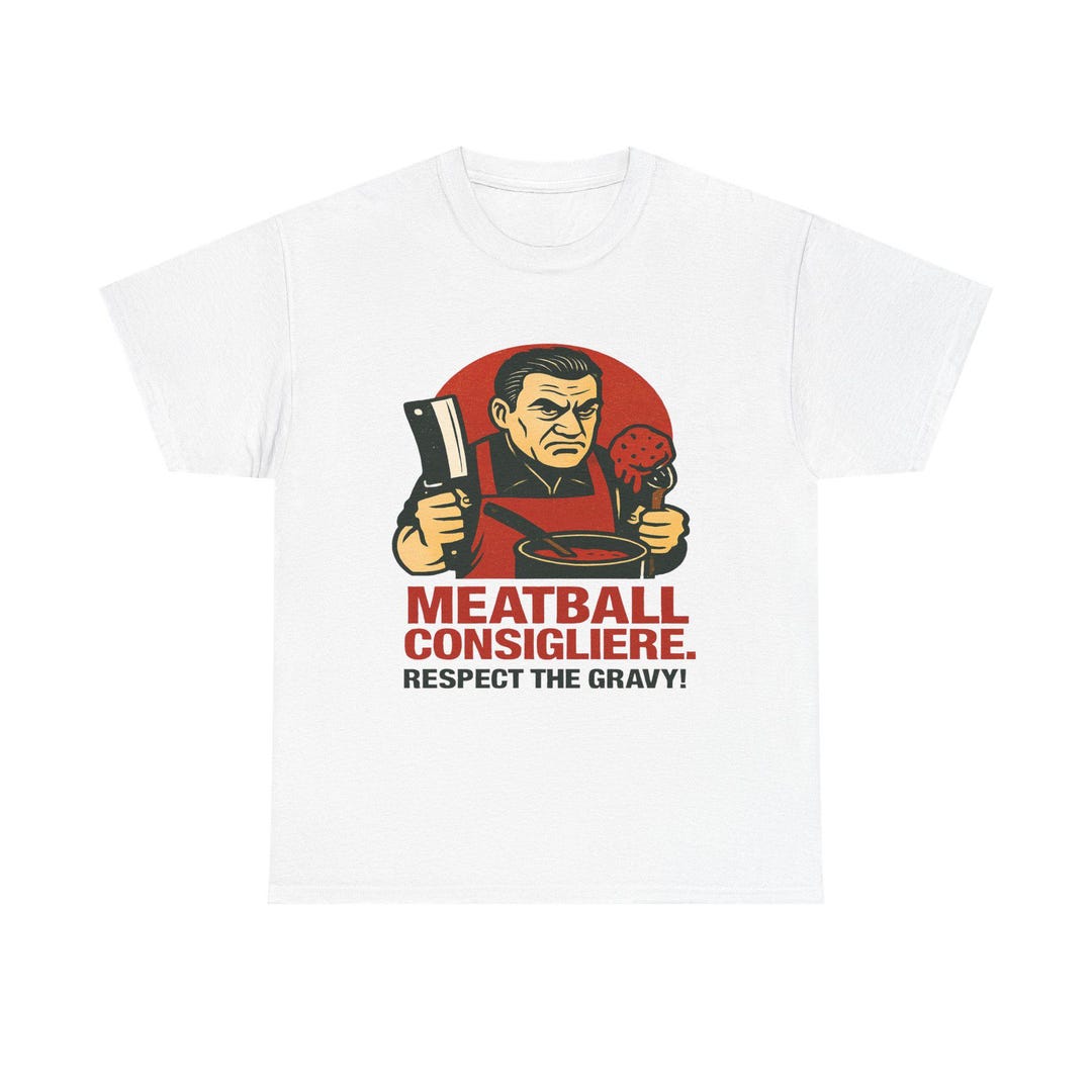 Funny Meatball Consigliere Gabagool Crew Mafia Unisex Tee, T-shirt ...