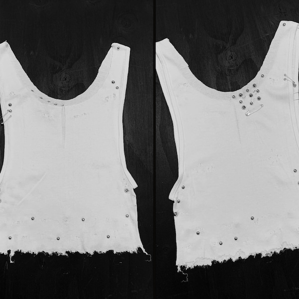 Safety Pin Tank Top - Etsy