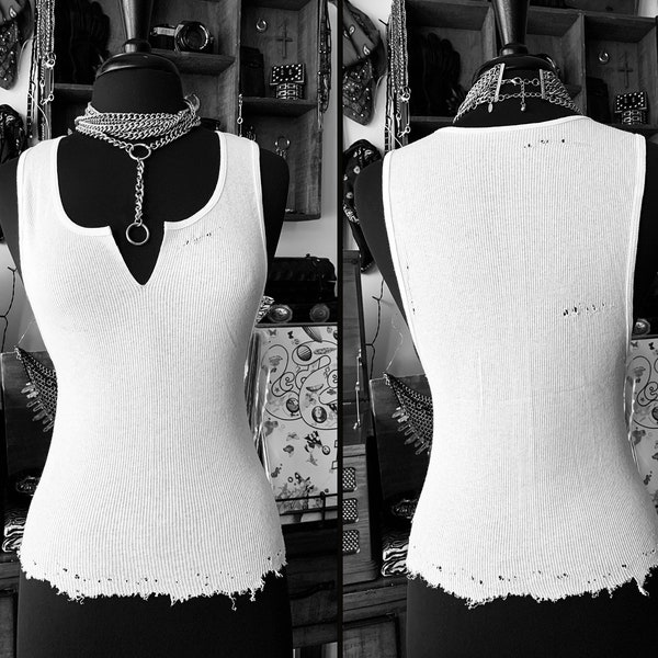 Cut off T Shirt - Etsy