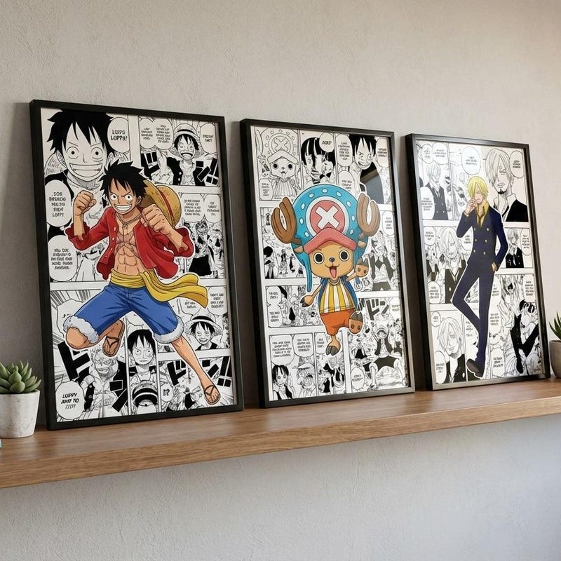 Manga One Piece Panels - Etsy