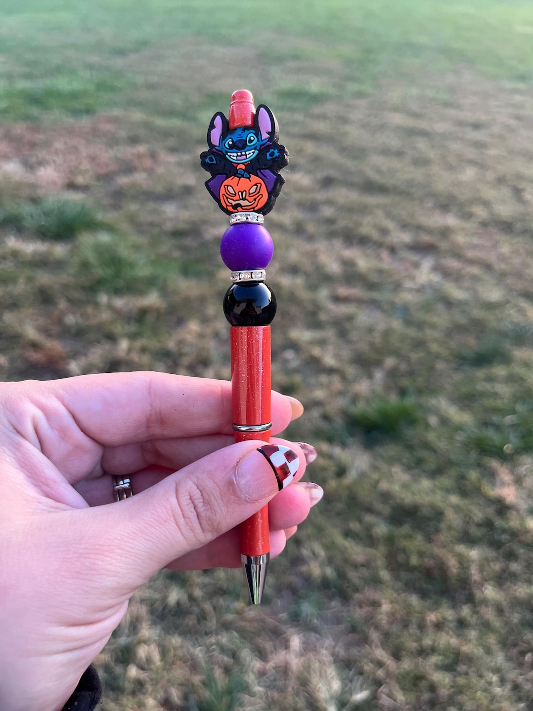 Vampire Stitch Beaded Pen - Etsy