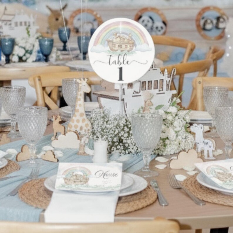 Editable Noah’s Ark Bundle | Watercolor | Digital Download | Edit With ...