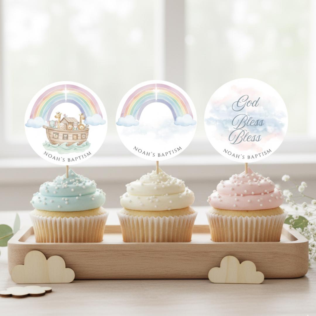 Editable Noah's Ark Bundle | Watercolor | Digital Download | Edit With ...