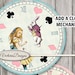 Large Alice in Wonderland Playing Cards, Alice in Wonderland Decor ...