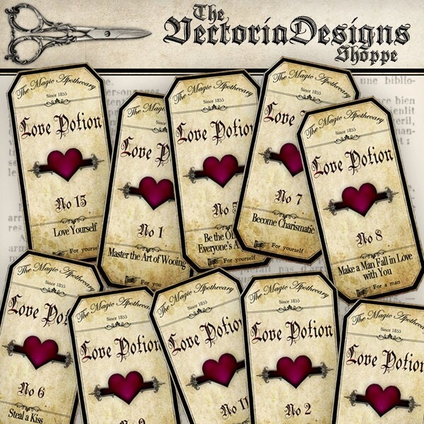 Potion Bottles - Etsy