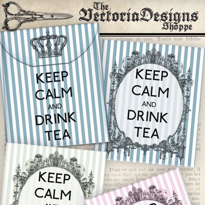 Keep Calm Drink Tea - Etsy