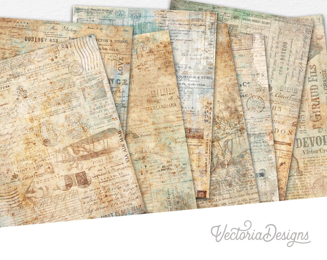 Vintage Ephemera Paper Pack Vintage Paper Pack Ephemera - Etsy