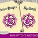 Wicca Starter Kit Witch Pack Witch Box Halloween Printable - Etsy