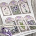 Lavender Tags, Digital Paper Tags, Lavender Labels, Lavender Gift ...