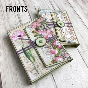 Flower Farm Tiny Mini Booklet Mini Project Booklet Craft Kit Folio Kit ...