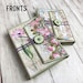 Flower Farm Tiny Mini Booklet Mini Project Booklet Craft Kit Folio Kit ...
