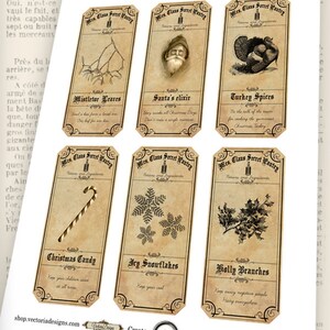 Mrs Claus Pantry Labels, Christmas Printables, Christmas Craft Hobby ...