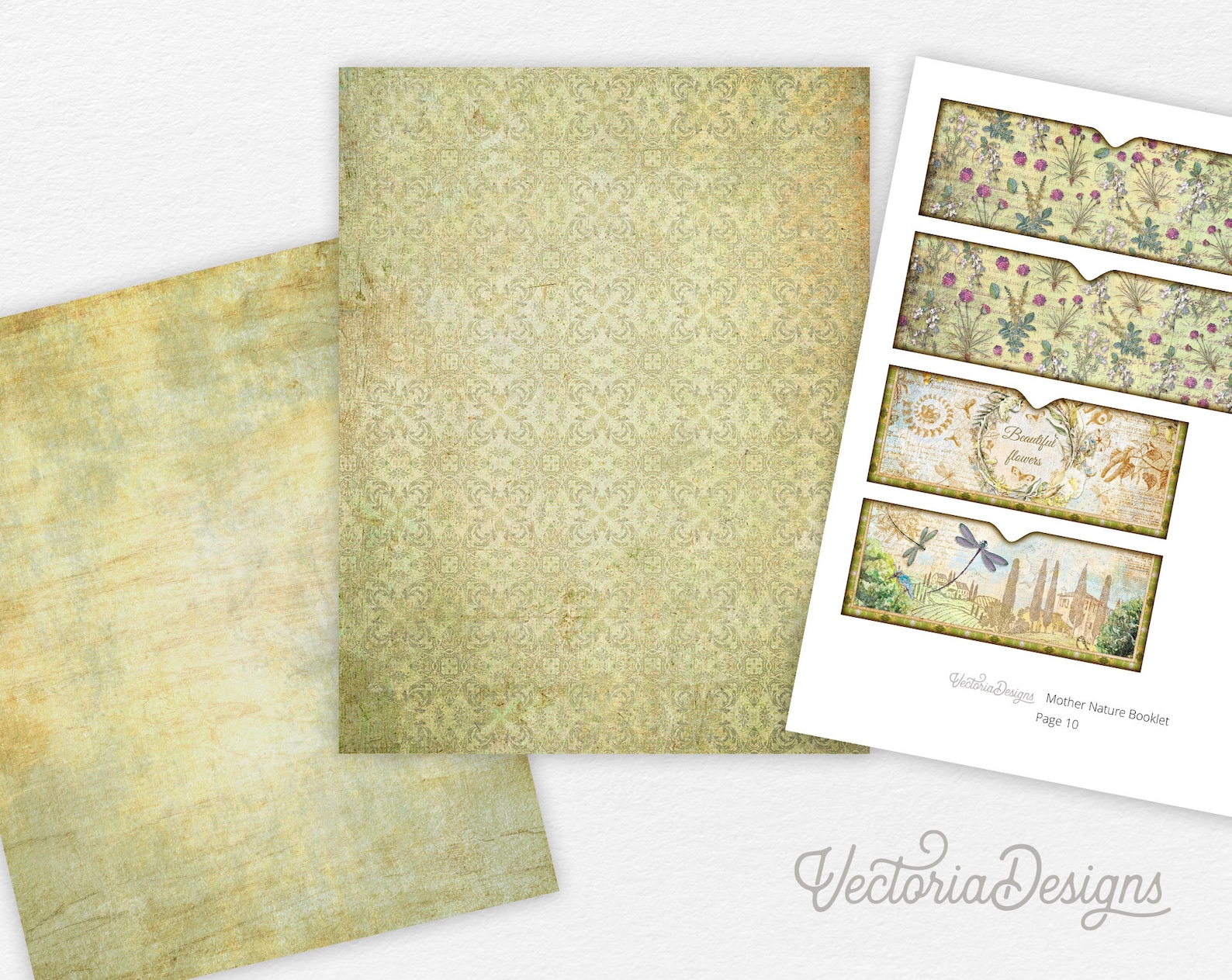 Mother Nature Mini Project Booklet Craft Kit Folio Kit Junk - Etsy