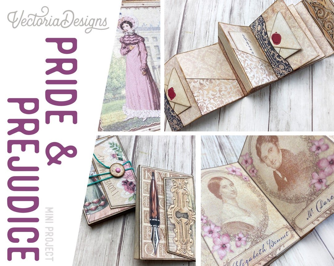 Pride and Prejudice Tiny Mini Booklet Mini Project Booklet - Etsy