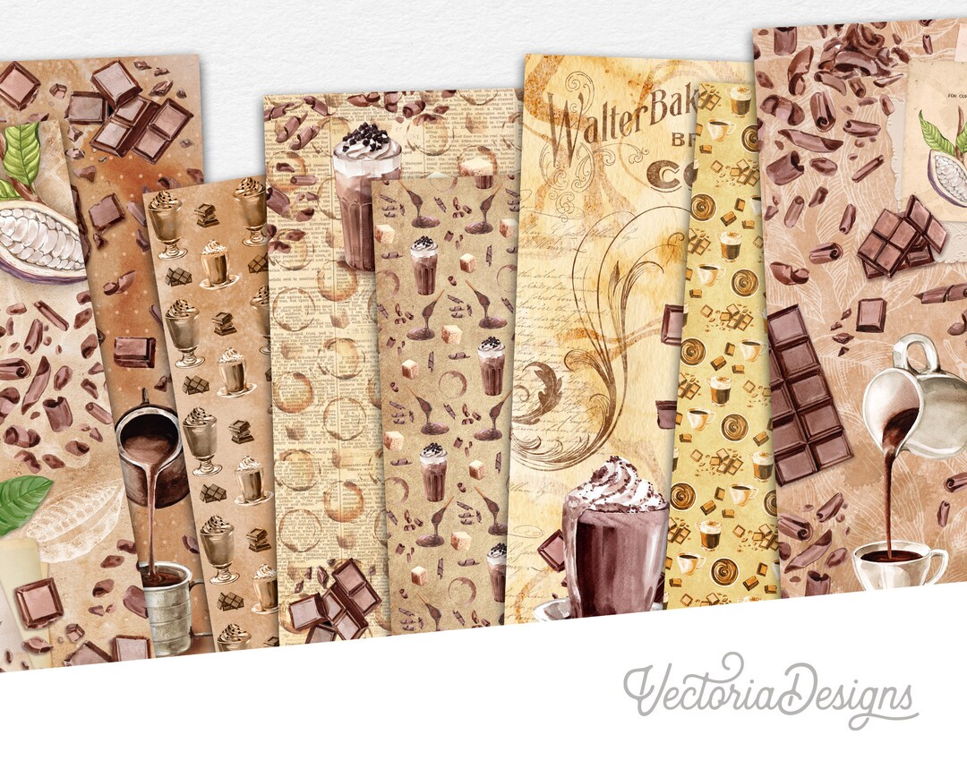 Hot Chocolate Paper Pack, Hot Cocoa Bomb Paper Pack, Hot Chocolate ...