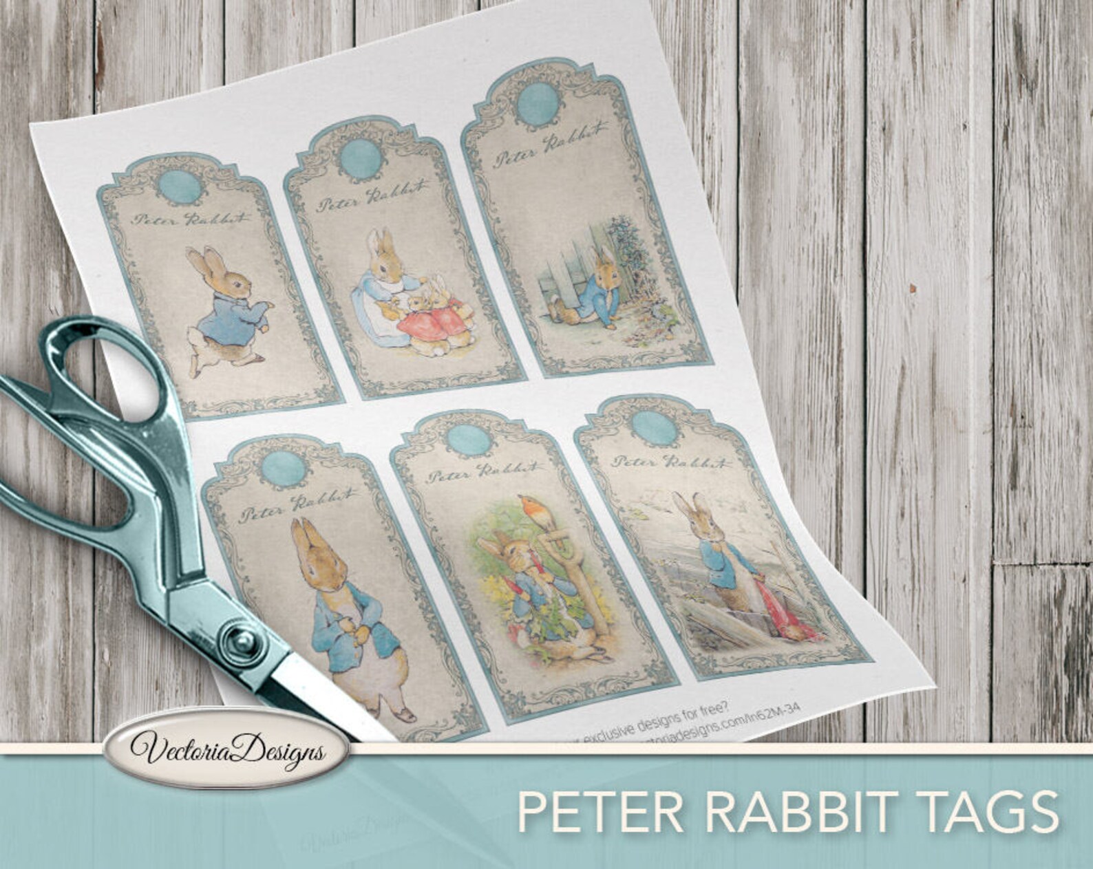 Peter Rabbit Tags Beatrix Potter Tags Printable Tags Peter - Etsy