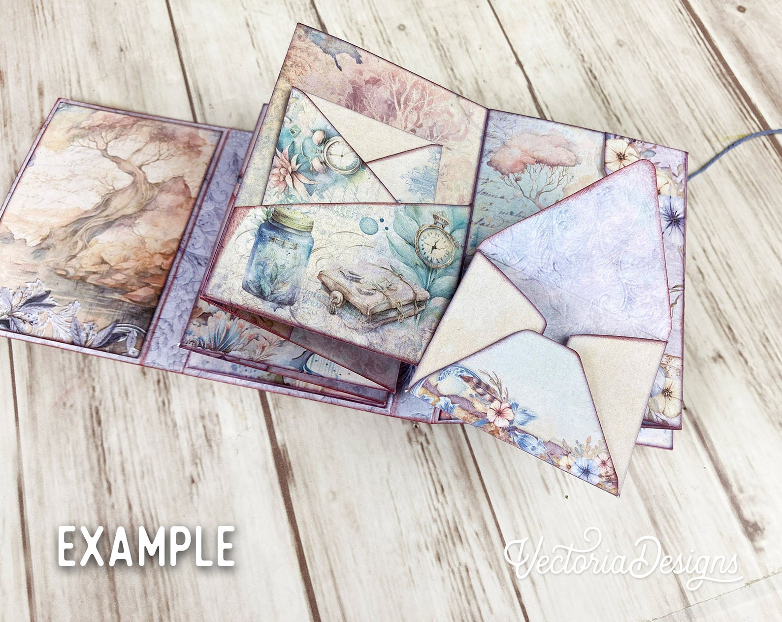 Tiny Mini Booklet Templates Mini Booklet Craft Kit Mini Project Junk ...