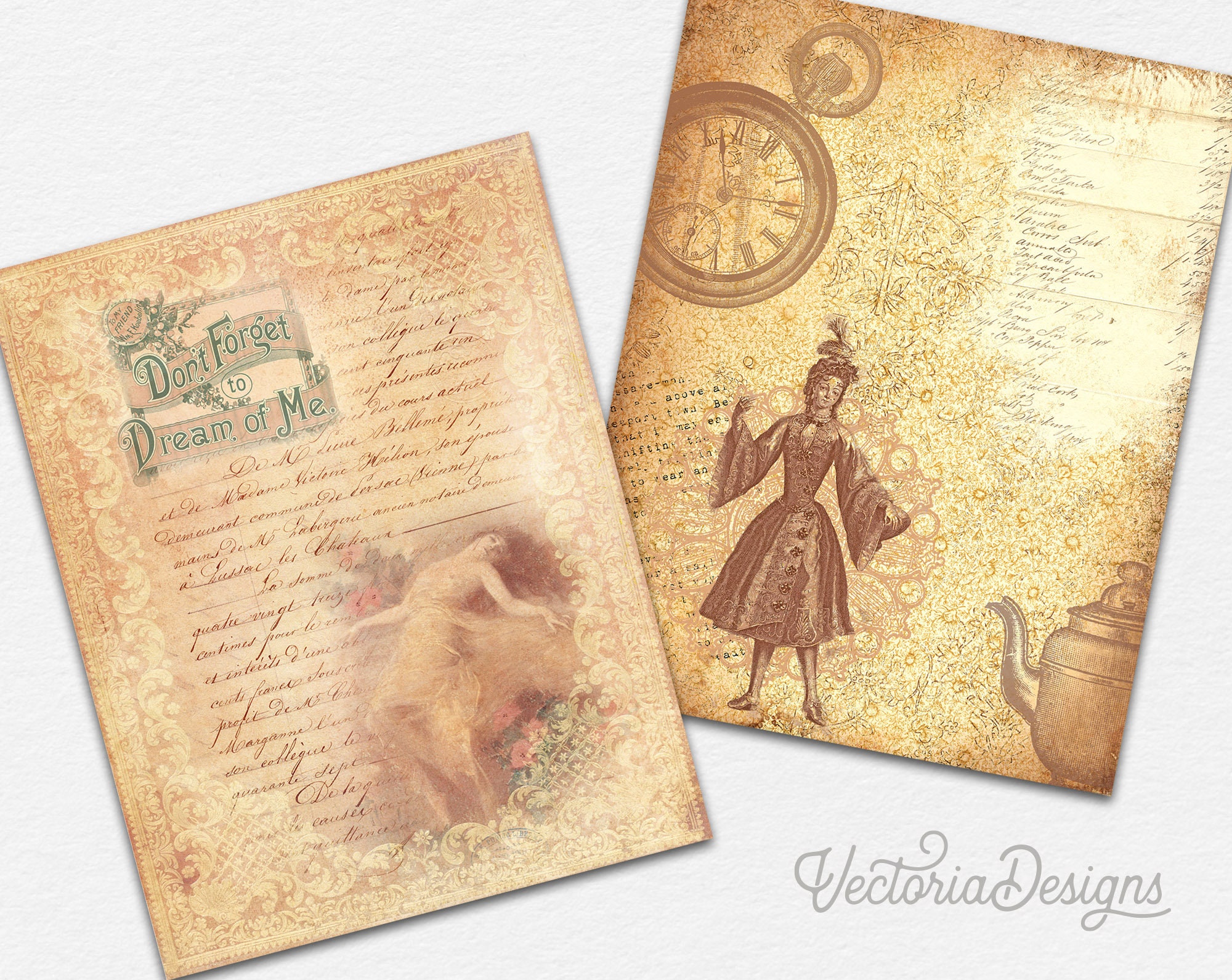 Antique Book Paper Pack Vintage Book Paper Pack Printable - Etsy Australia