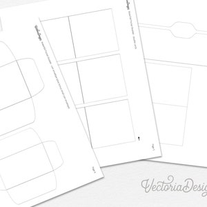 Waterfall Pocket Booklet Templates Vacation Crafts Mini Booklet Craft ...