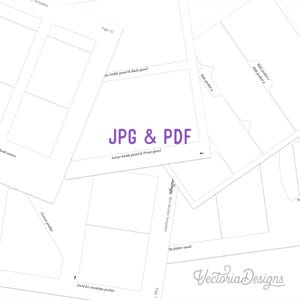 Mini Booklet Templates Mini Booklet Craft Kit Quick Project Junk ...