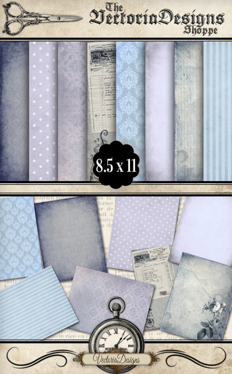 Winter Color Paper Pack Printable Paper Crafting Crafts - Etsy