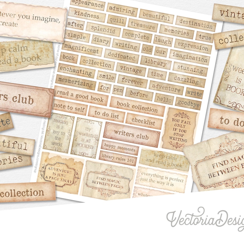 Decorative Words - Etsy