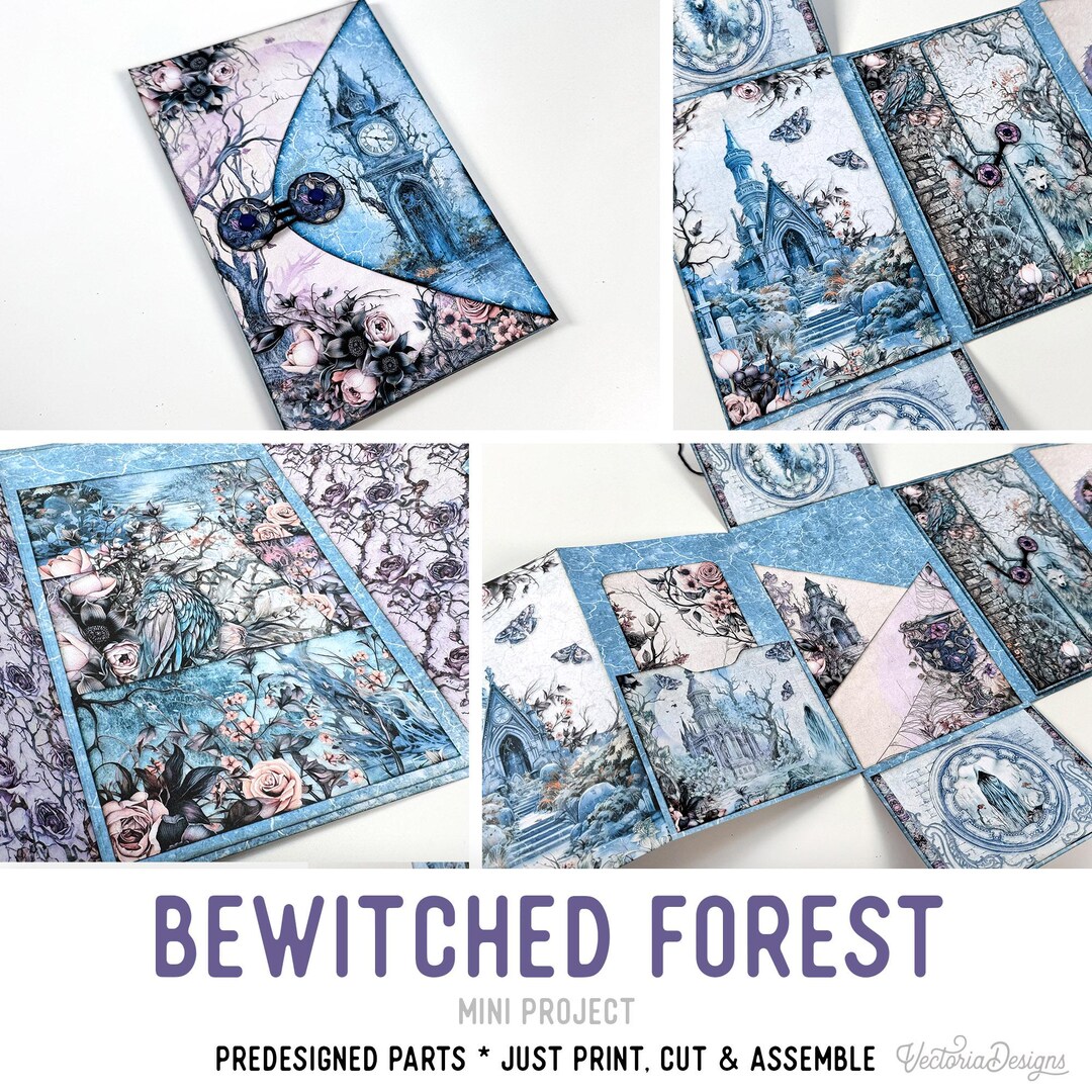Bewitched Forest Mini Project Folio Craft Kit Crafts Folio Kit ...