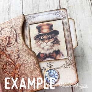 Mini Specimen Album Templates Mini Album Craft Kit Summer Crafts Junk ...