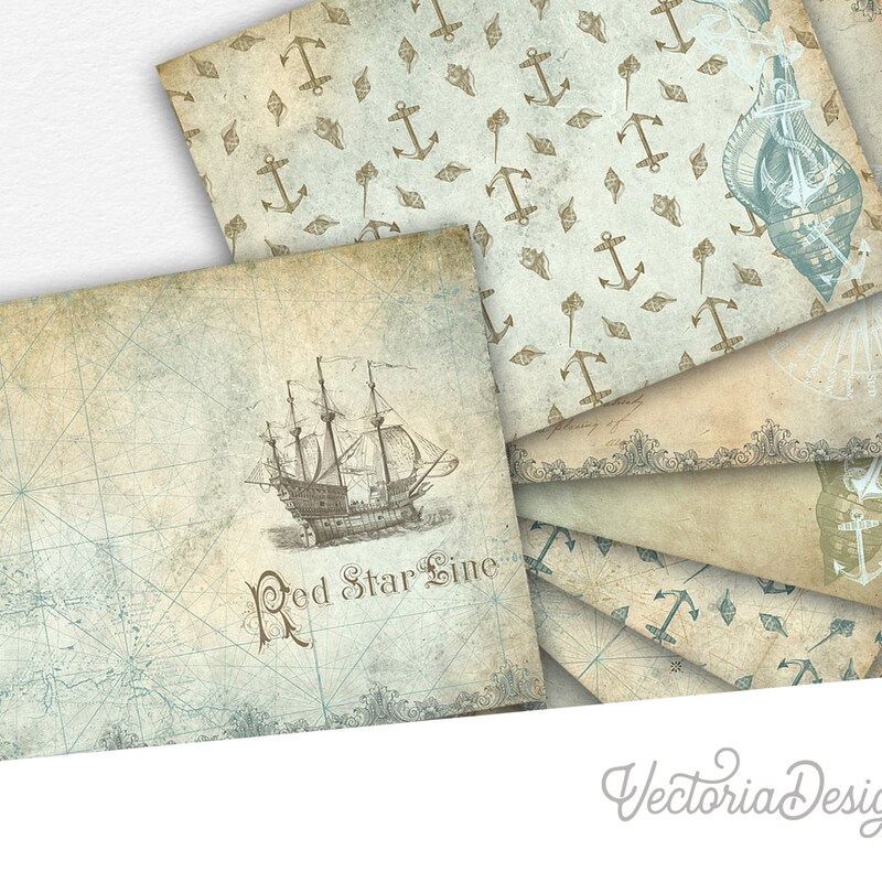 Nautical Scrapbook - Etsy