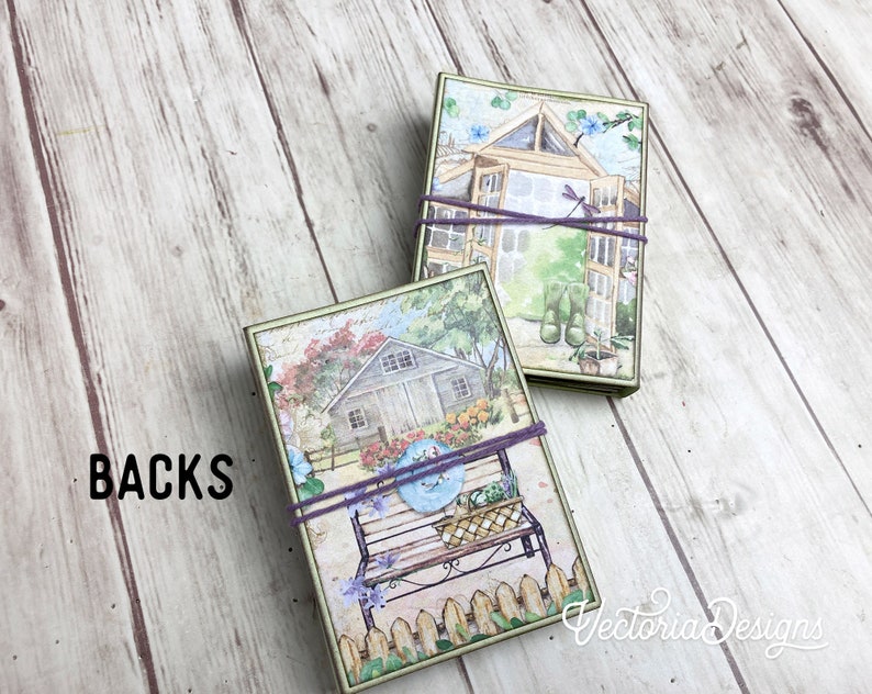 Flower Farm Tiny Mini Booklet Mini Project Booklet Craft Kit Folio Kit ...