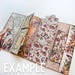 Mini Folio Templates Mini Folio Craft Kit Quick Project Junk Journal ...