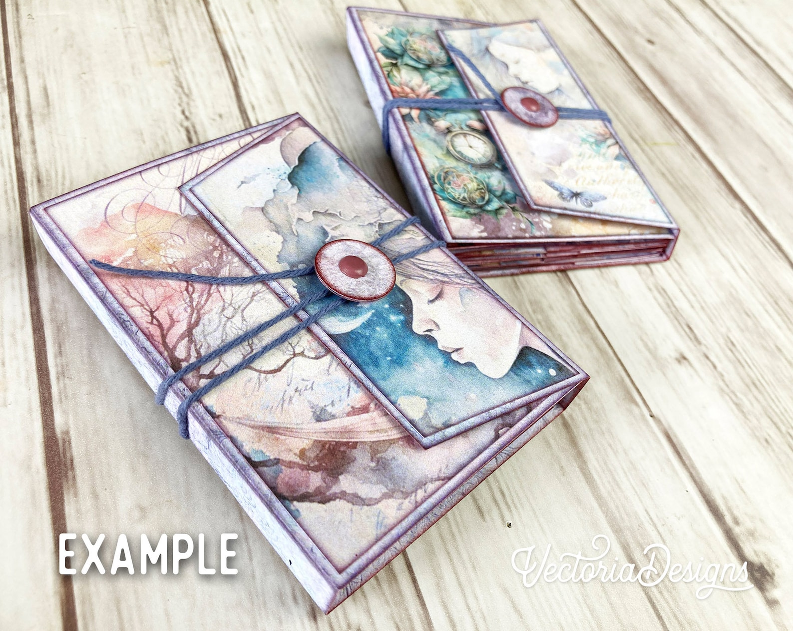 Tiny Mini Booklet Templates Mini Booklet Craft Kit Mini Project Junk ...