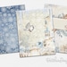 Snow Digital Paper Pack, Winter Paper Pack, Holiday Paper Pack ...