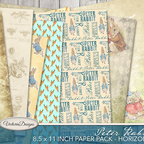 Peter Rabbit Papers - Etsy