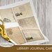 Library Journal Cards, Printable Library Cards, Digital Library Cards ...
