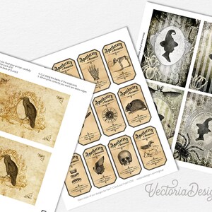 MEGA Halloween Crafting Bundle, Printable Paper Crafting, Trick or ...