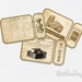 Library Tickets Digital, Junk Journal Printable, Ephemera Tickets ...