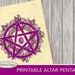 Wicca Starter Kit Witch Pack Witch Box Halloween Printable - Etsy