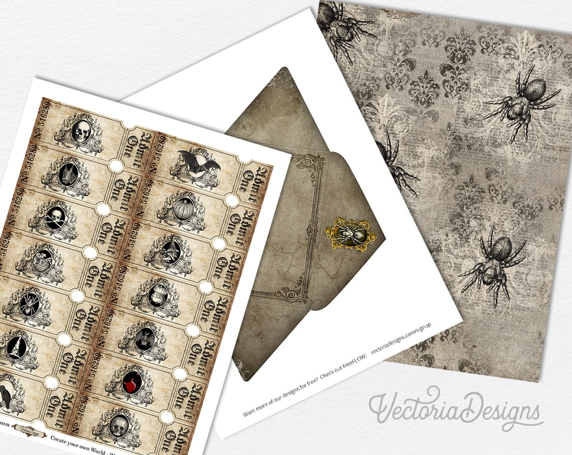 MEGA Halloween Crafting Bundle, Printable Paper Crafting, Trick or ...