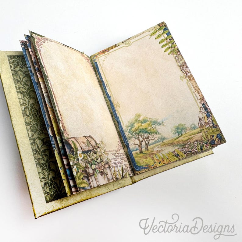 Nature's Ink Mini Book Printable - 003940 - Etsy