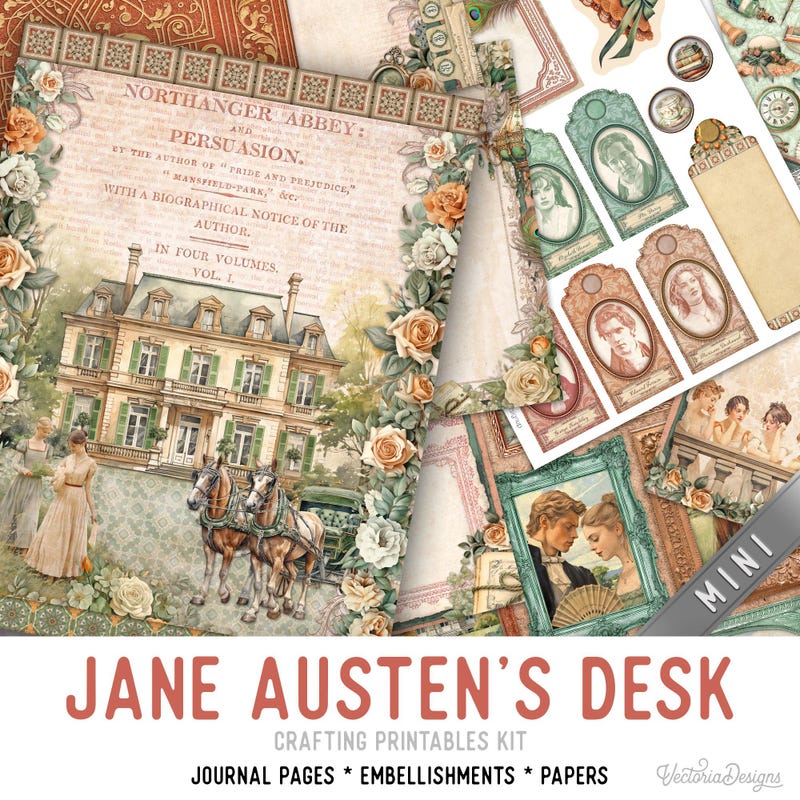Jane Austen Paper - Etsy
